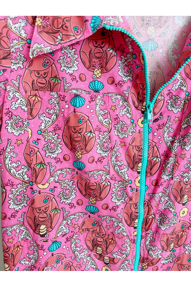 *SALE* Cheeky Tiki Monkey Jumpsuit – Audrey k boutique